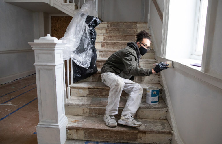 A Fastidious Approach to the Haldeman Mansion - Two Dudes